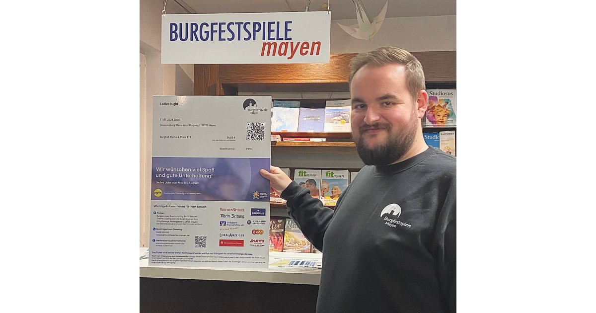 Start des Ticketvorverkaufs für die Burgfestspiele Mayen 2025 ...